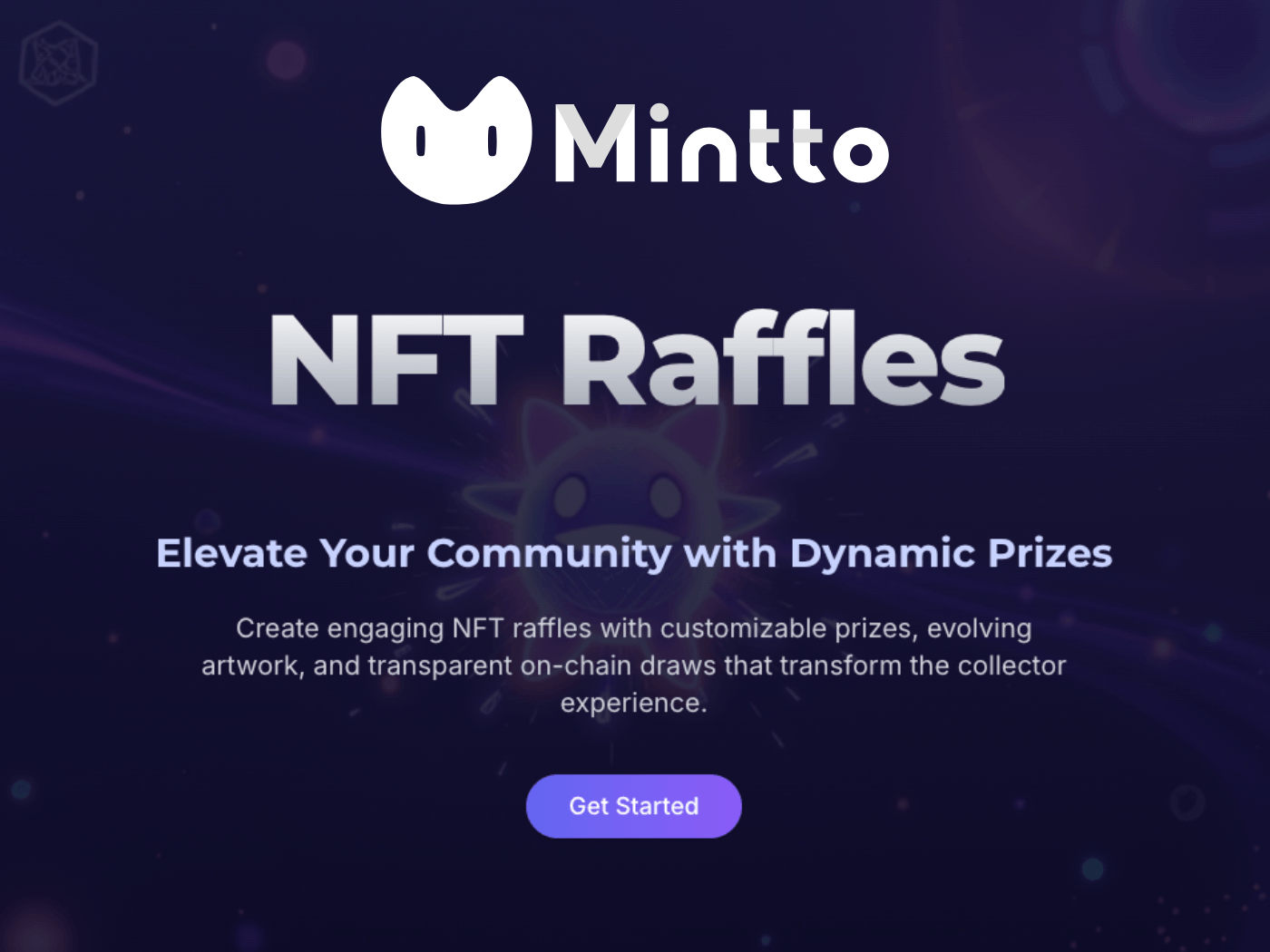 Mintto - Customizable NFT Raffle Platform powered by NFTs2Me
